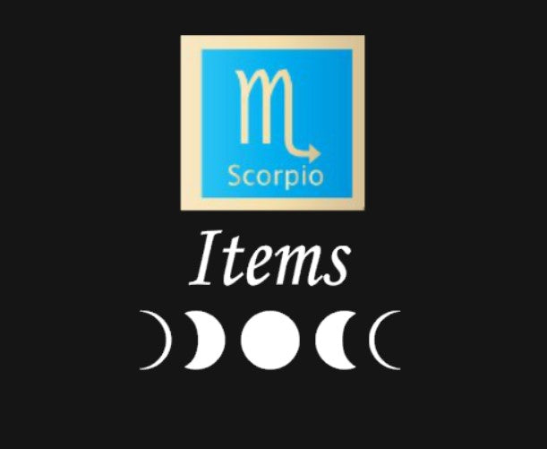 Scorpio items – mysticmaevesmoonmagick
