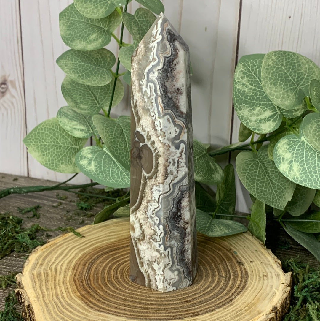 Mexican Lace Agate Towers – mysticmaevesmoonmagick